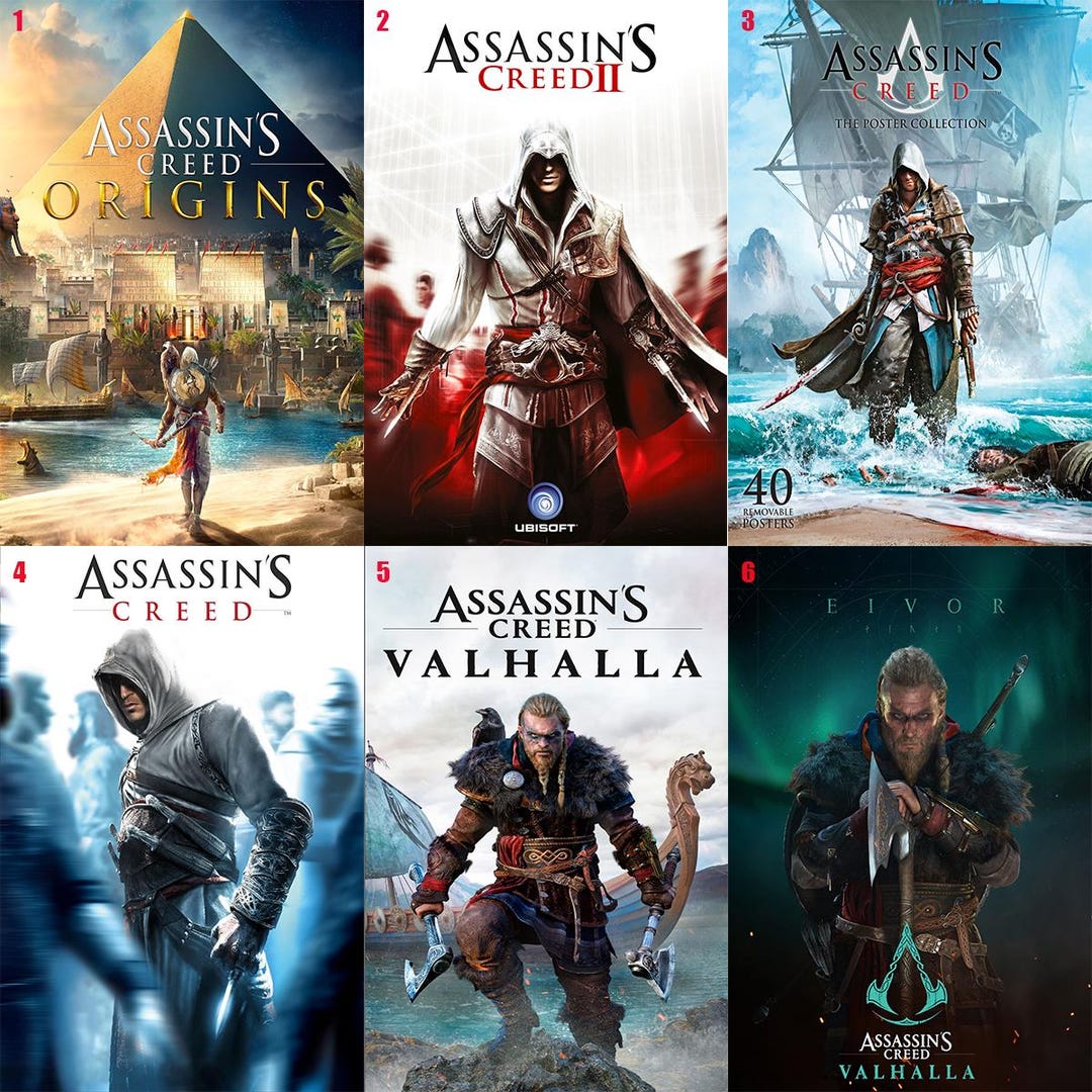Assassin's Creed Valhalla - Gaming Poster,high Quality Printed Poster ...