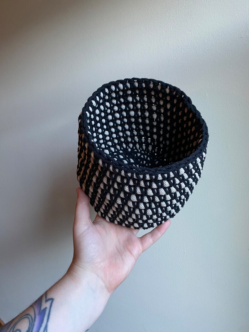 Crochet Pattern // Bobbiny Basket - Etsy