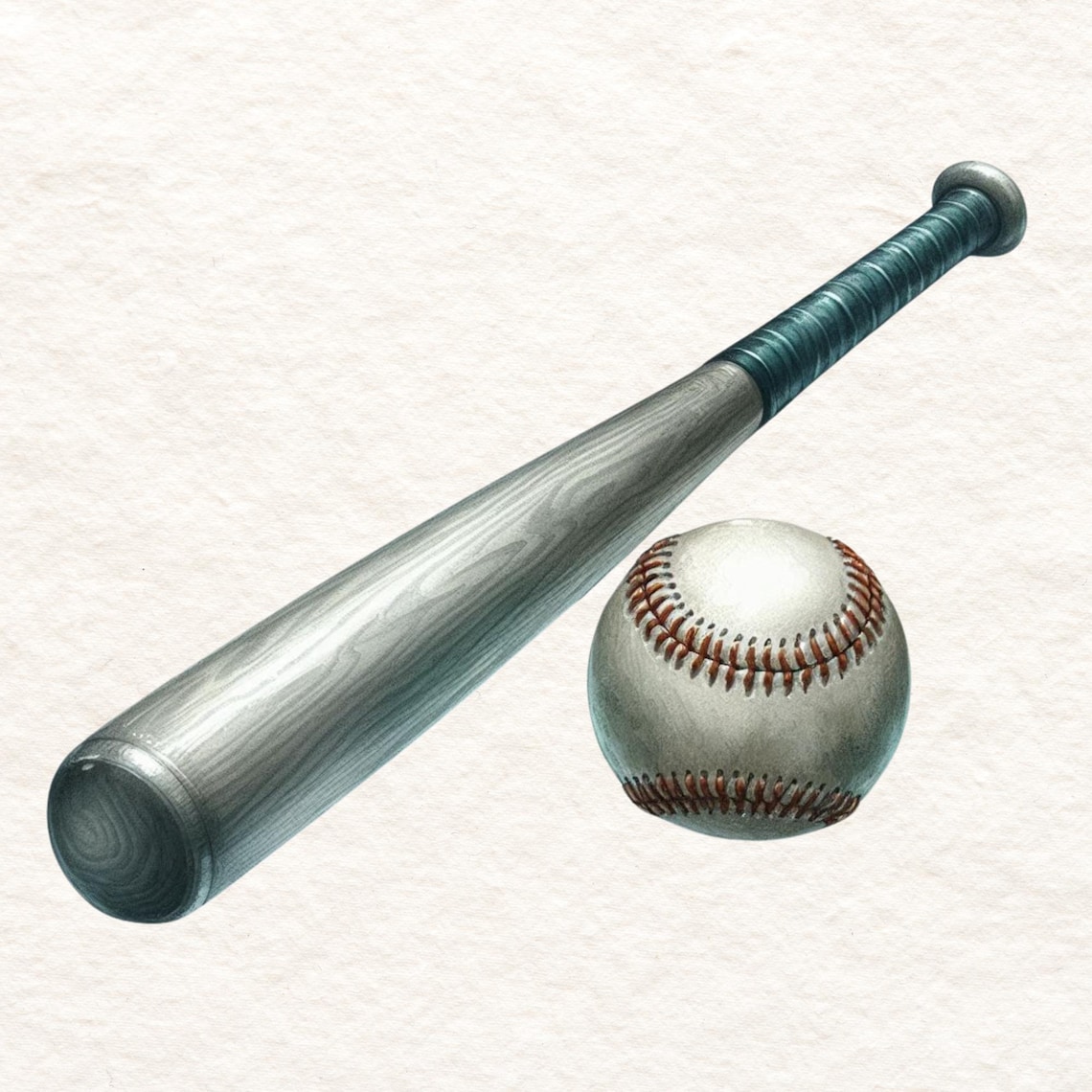 25 Baseball Watercolor Clipart: Sports Graphics (PNG Digital Download ...