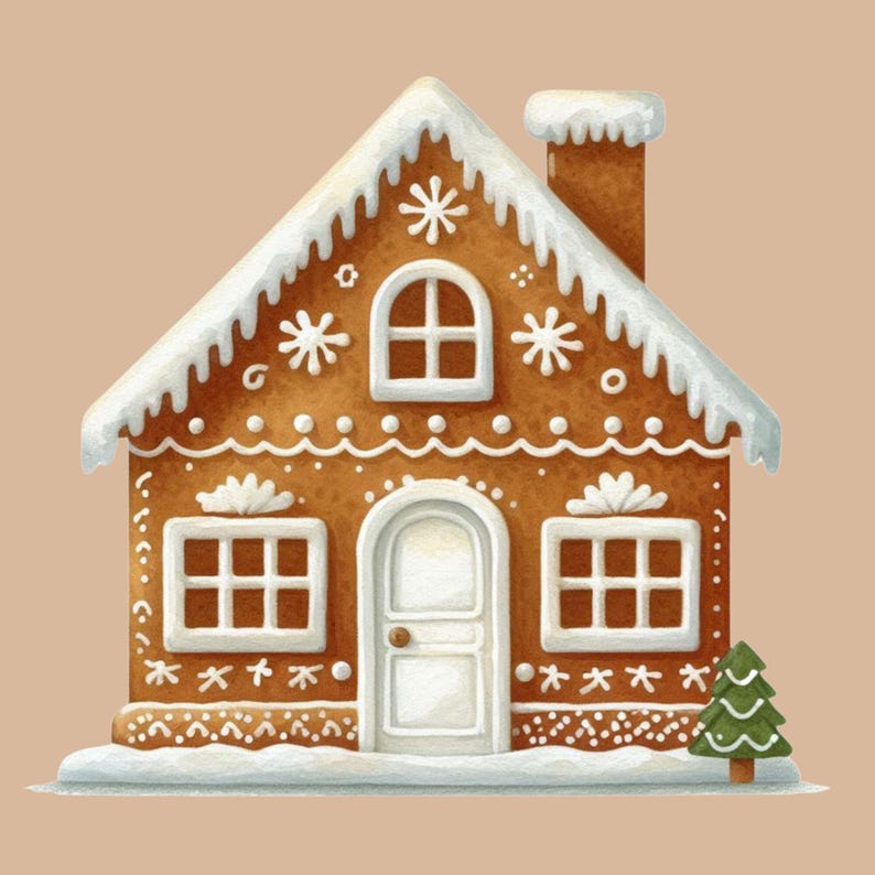 25 Gingerbread Clipart | Christmas Clipart | Gingerbread Man Clipart ...