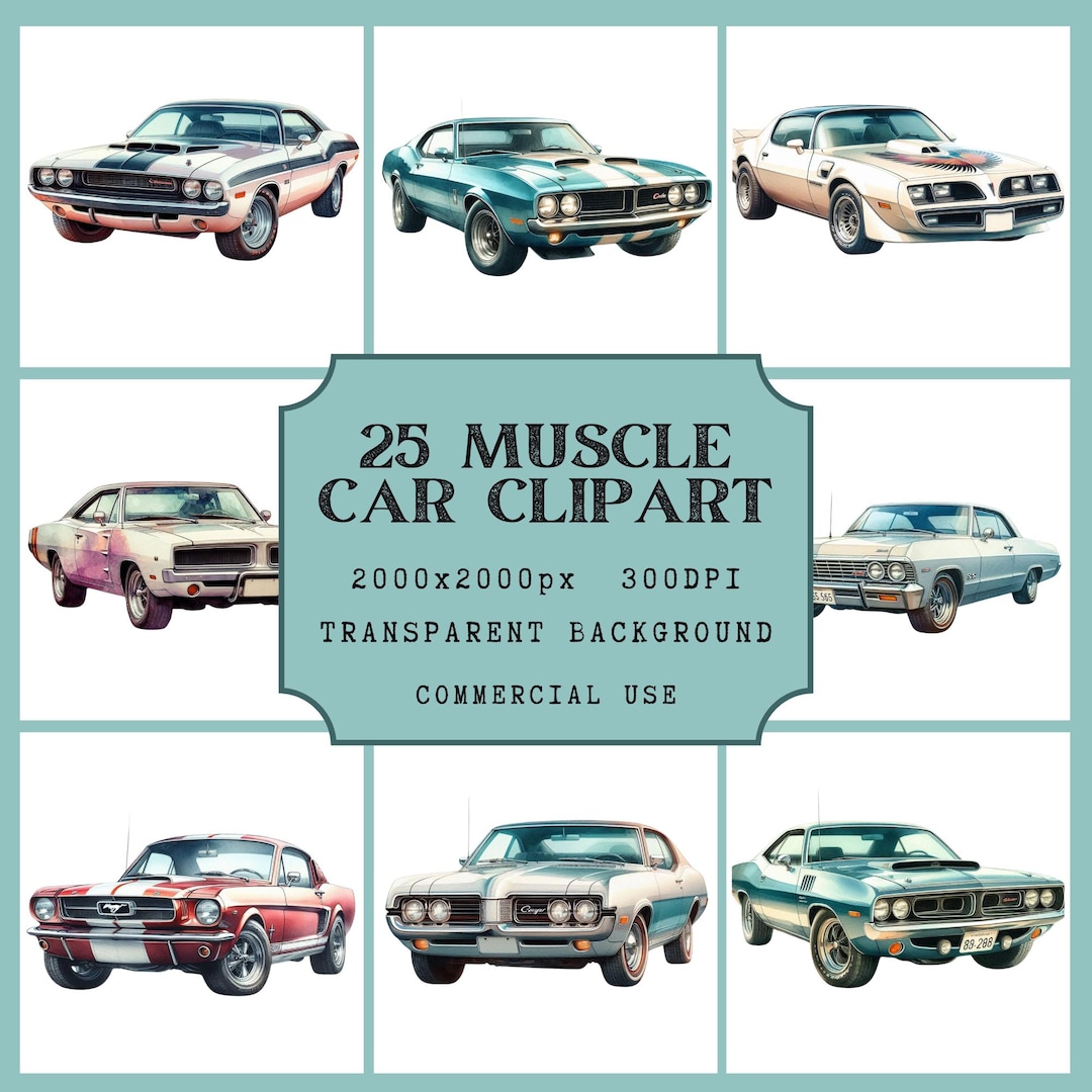 25 Muscle Car Clipart Muscle Car PNG Car Clip Art Muscle Car Clip Art ...
