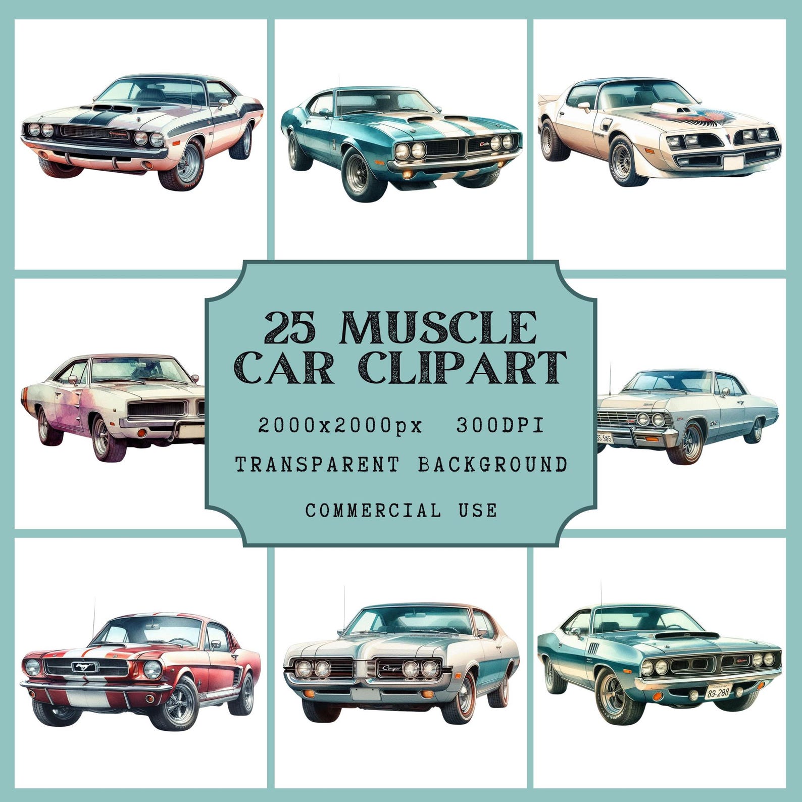 25 Muscle Car Clipart Muscle Car PNG Car Clip Art Muscle Car Clip Art ...