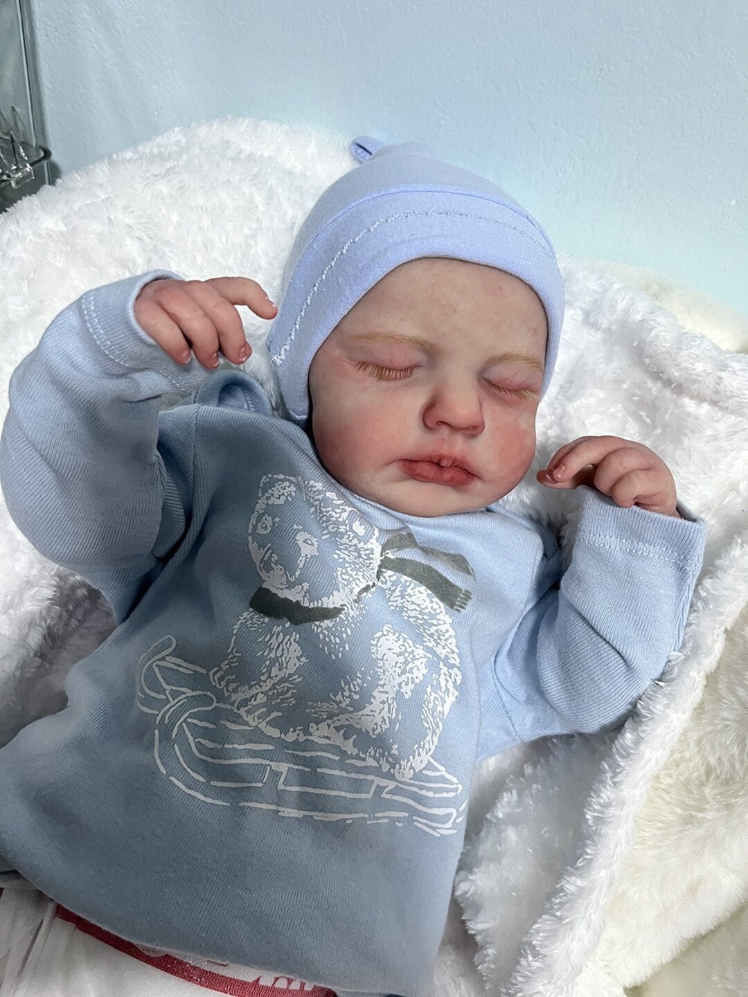 19 Realistic Loulou Reborn Baby Dolls Weighted Head Limbs Sleeping ...