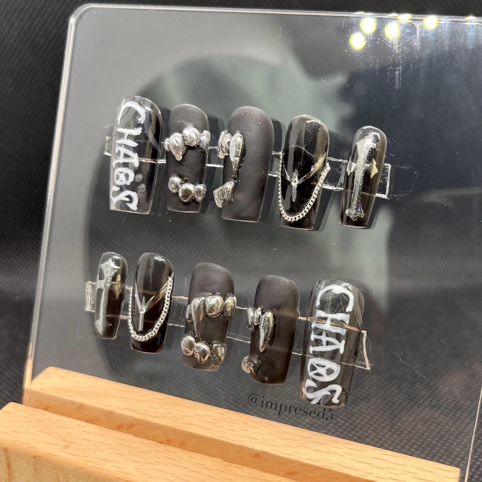 Ken Carson’s “A Great Chaos” Album Cover Press-on Nails - Etsy