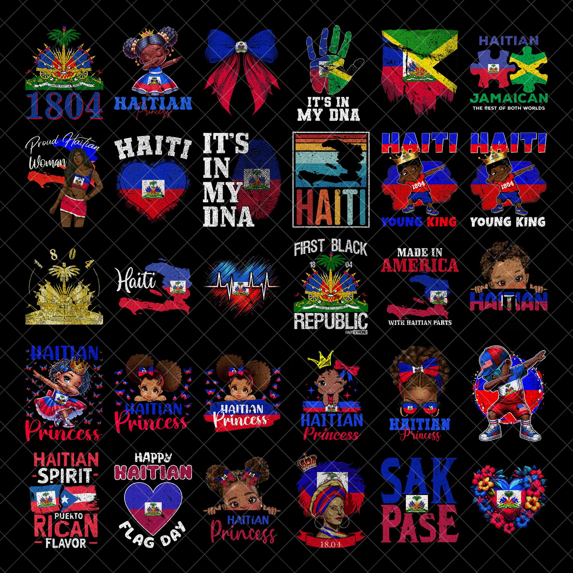 Haitian Republic Png Bunlde, Haitian Sublimation Design, Haitian ...