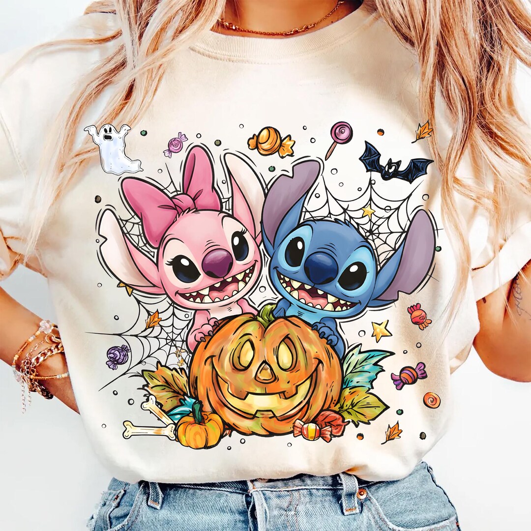 Magical Cartoon PNG, Magical Stitch Halloween PNG Doodle, Cartoon Fall ...