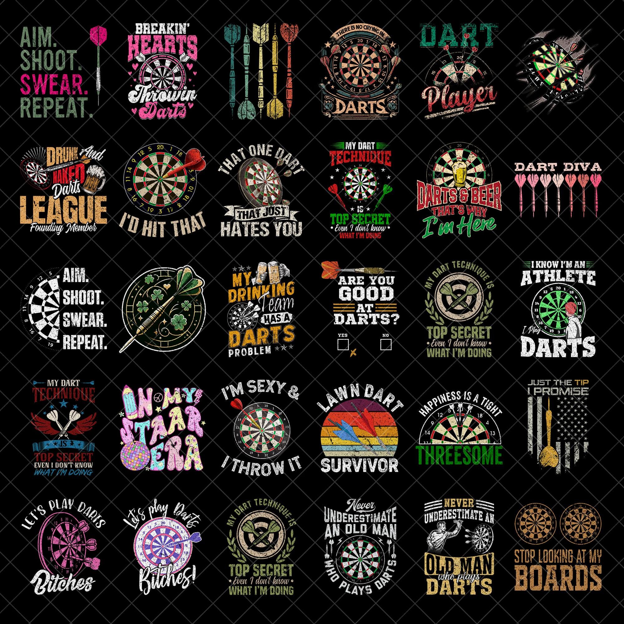 Darts PNG Bundle, Dart Quotes Png, Dart Player Png, Dart Board Png ...