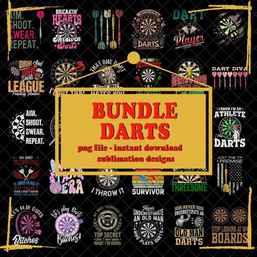 Darts PNG Bundle, Dart Quotes Png, Dart Player Png, Dart Board Png ...