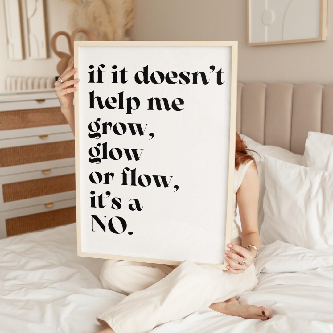 Manifestation Printable Wall Art - Motivational Quote Poster for Vision ...