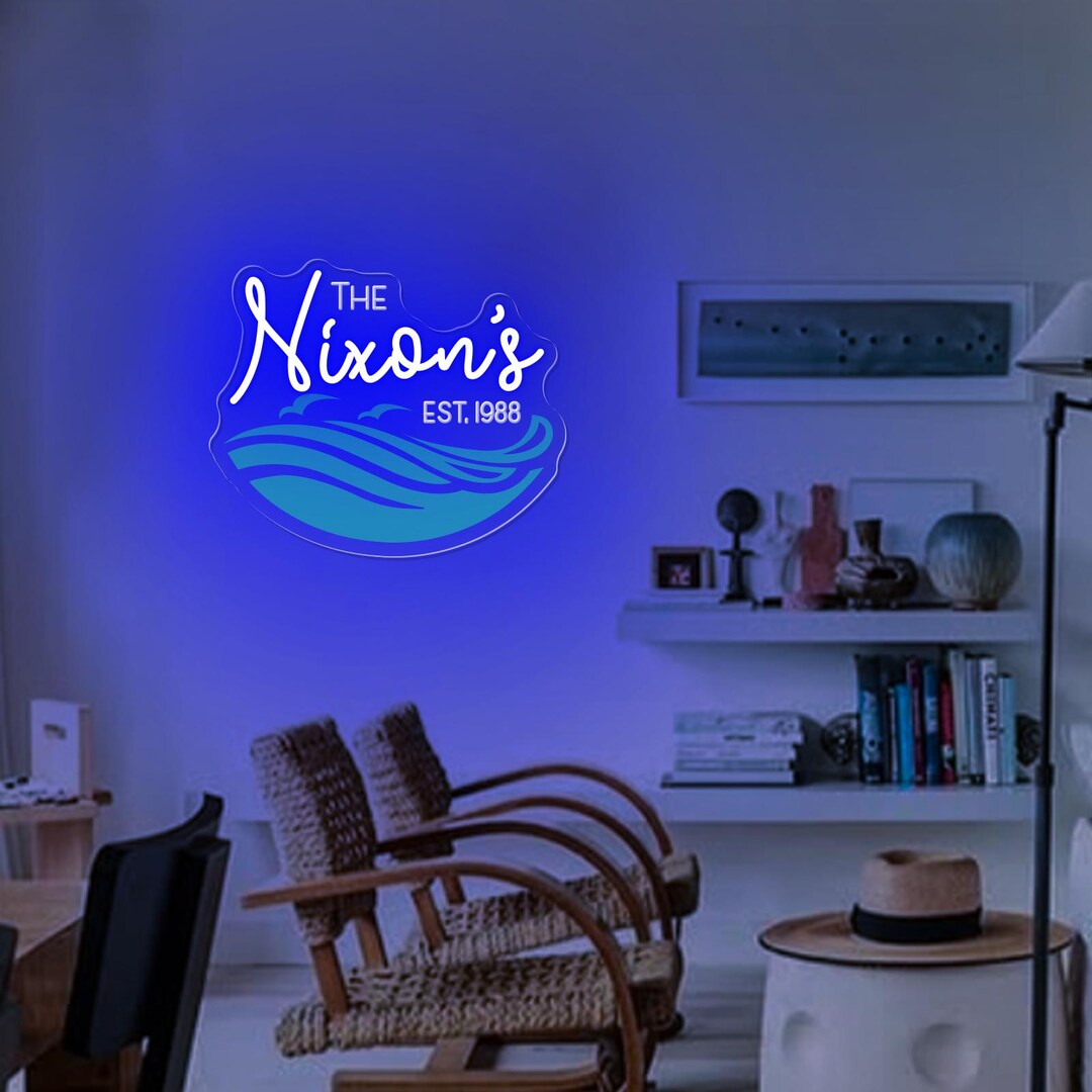 Custom Outdoor Waterproof Ocean Sea Neon Sign,beach House Lake House ...