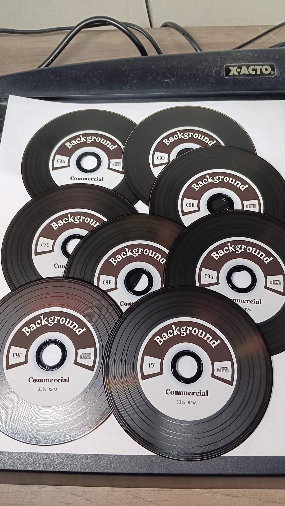8-CD Set 1950s 1960s Elevator Background Department Store Generic Music ...