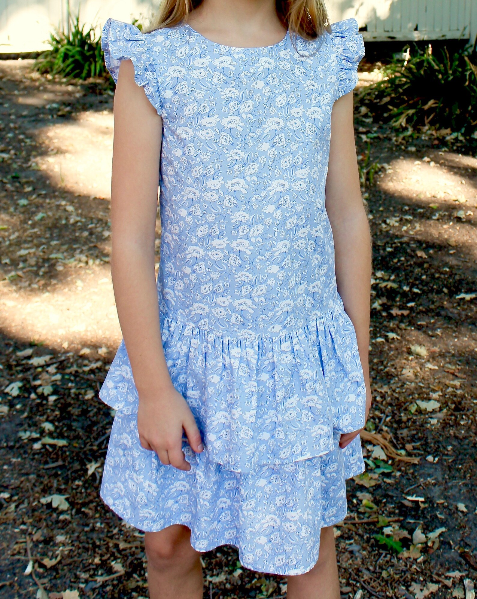 Girls Dress Pattern, MURIELLE DRESS, Girls Sewing Pattern, Instant ...