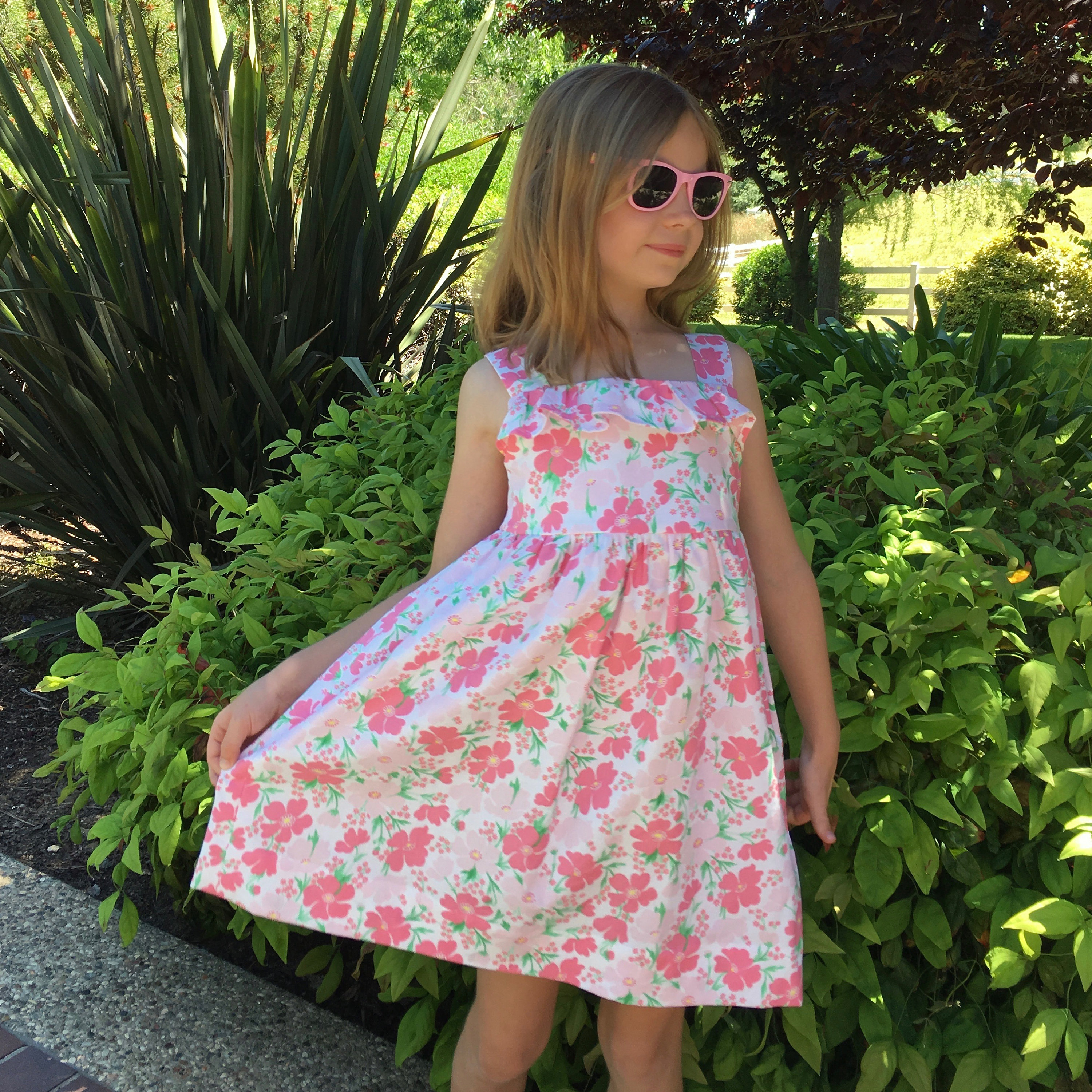 Girls Dress Pattern, SUMMER DAYS DRESS, Baby Dress Pattern, Girls ...