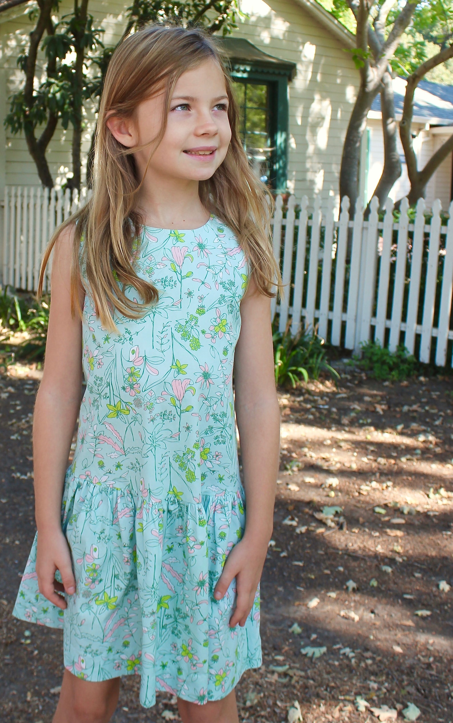 Girls Dress Pattern, MURIELLE DRESS, Girls Sewing Pattern, Instant ...