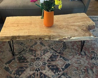 Stunning Live Edge Walnut Coffee Table - Etsy