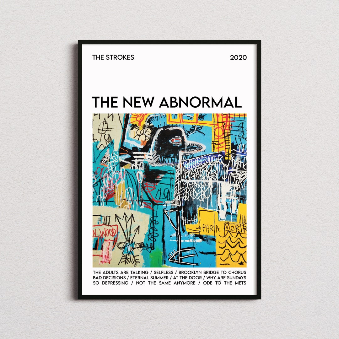 The Strokes The New Abnormal Album Print The Strokes Poster The the-strokes-the-new-abnormal-album-print-the-strokes-poster-the