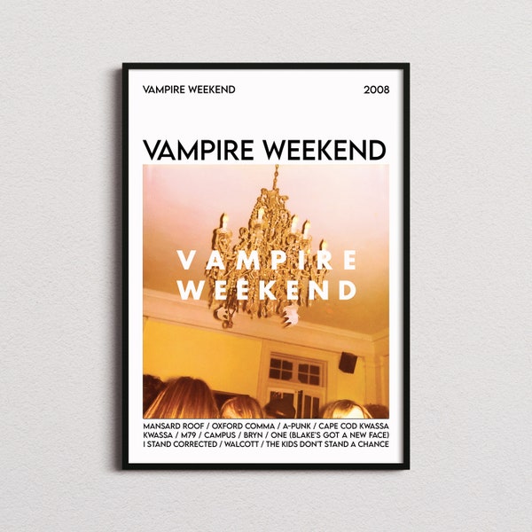 Vampire Weekend - Etsy
