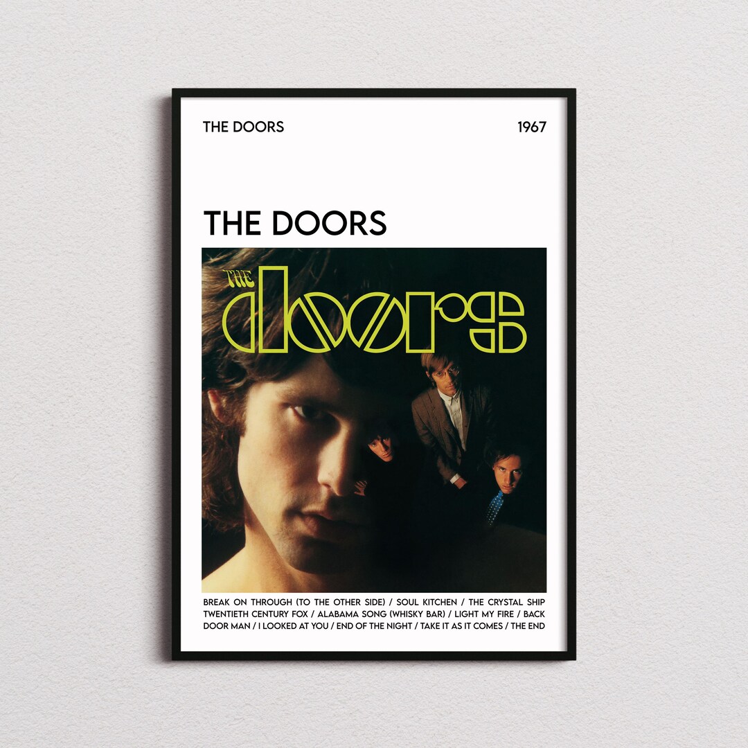 The Doors Album Print, the Doors Poster, the Doors Print, the Doors ...