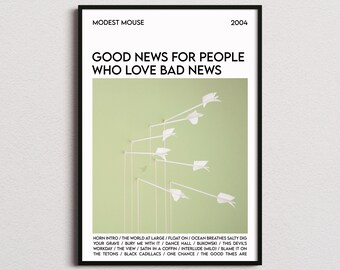 Modest Mouse Poster - Etsy