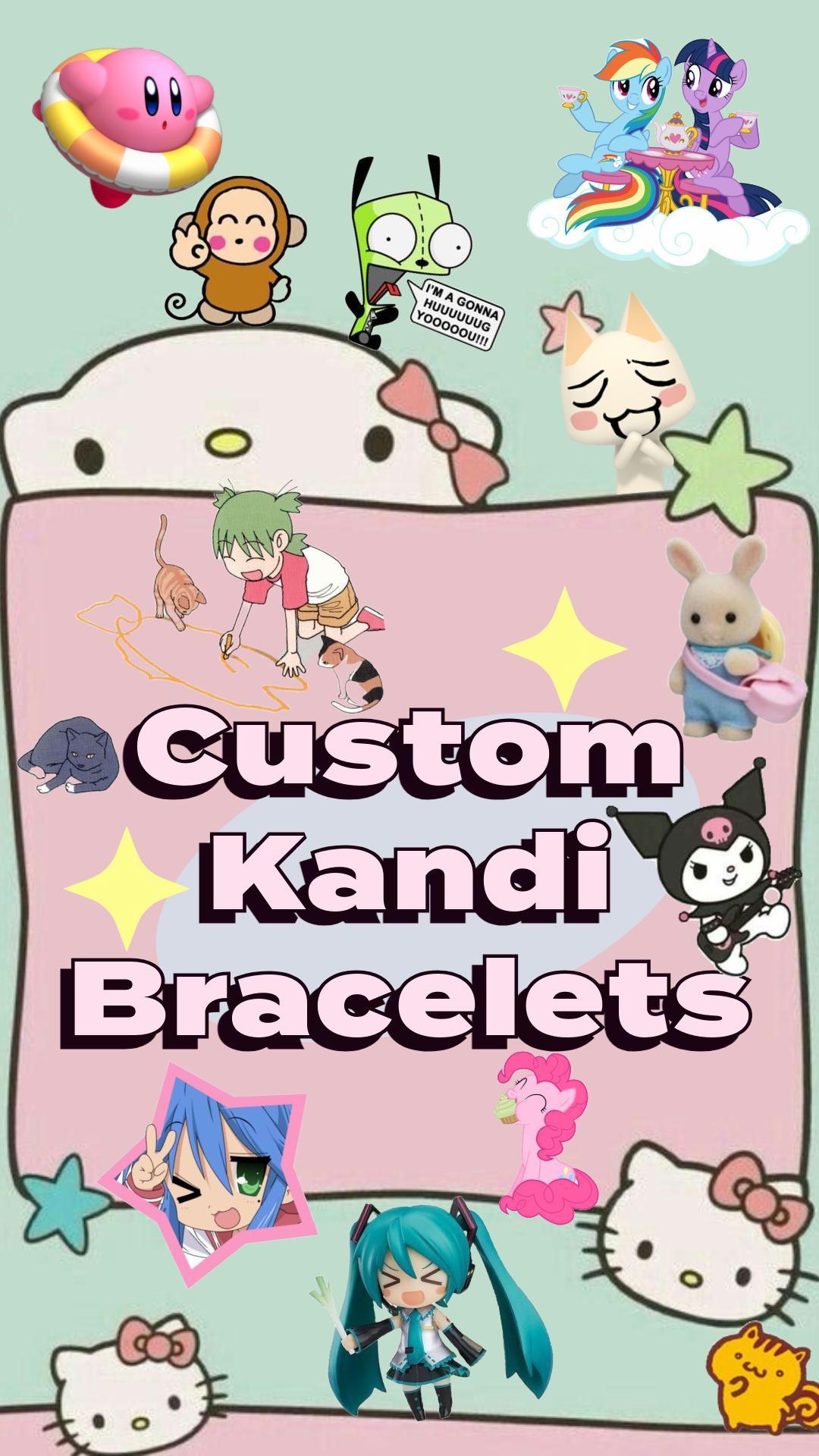 Customizable Kandi Bracelets - Etsy