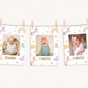 Editable Pastel Unicorn Birthday Invitation Template: Instant Download ...