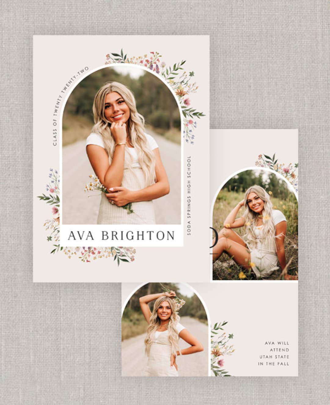 Ava Graduation Announcement - Etsy