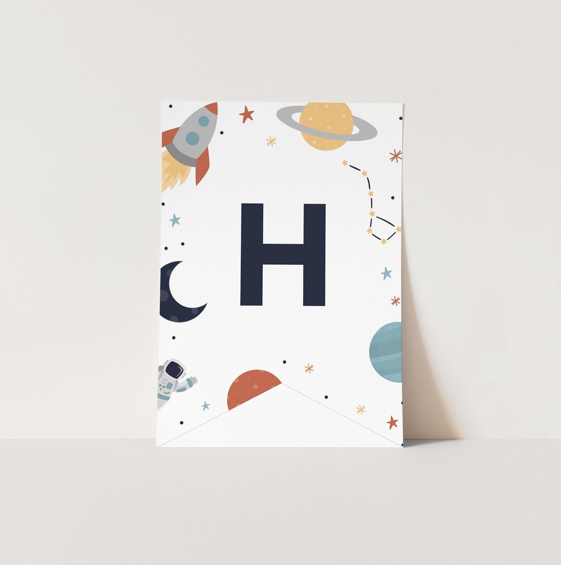 Editable Space Birthday Banner Template: Instant Download - Etsy