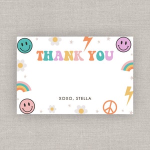 Editable Happy Face Birthday Invitation Template: Instant Download - Etsy