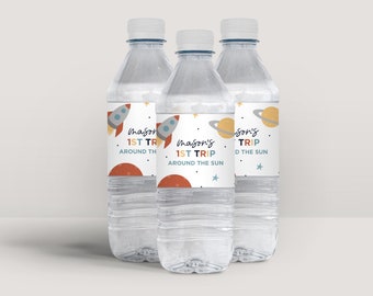 Editable Circus Water Bottle Labels: Instant Download - Etsy