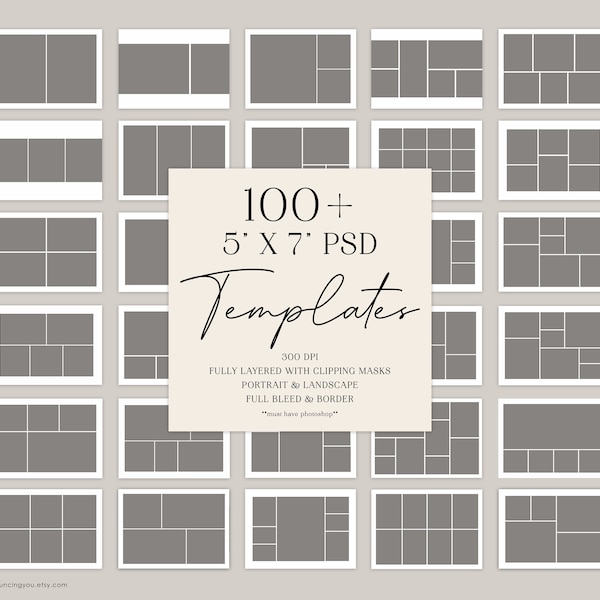 Collage Template - Etsy