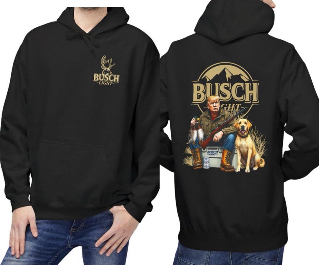 Trump Hunting Hoodie, Busch Light Hoodie, Funny Trump Hoodie - Etsy