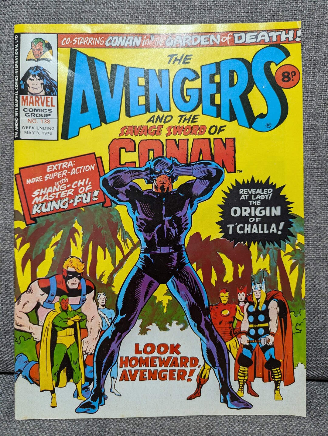 Vintage Marvel Comics Avengers X Conan 4 Issues - Etsy