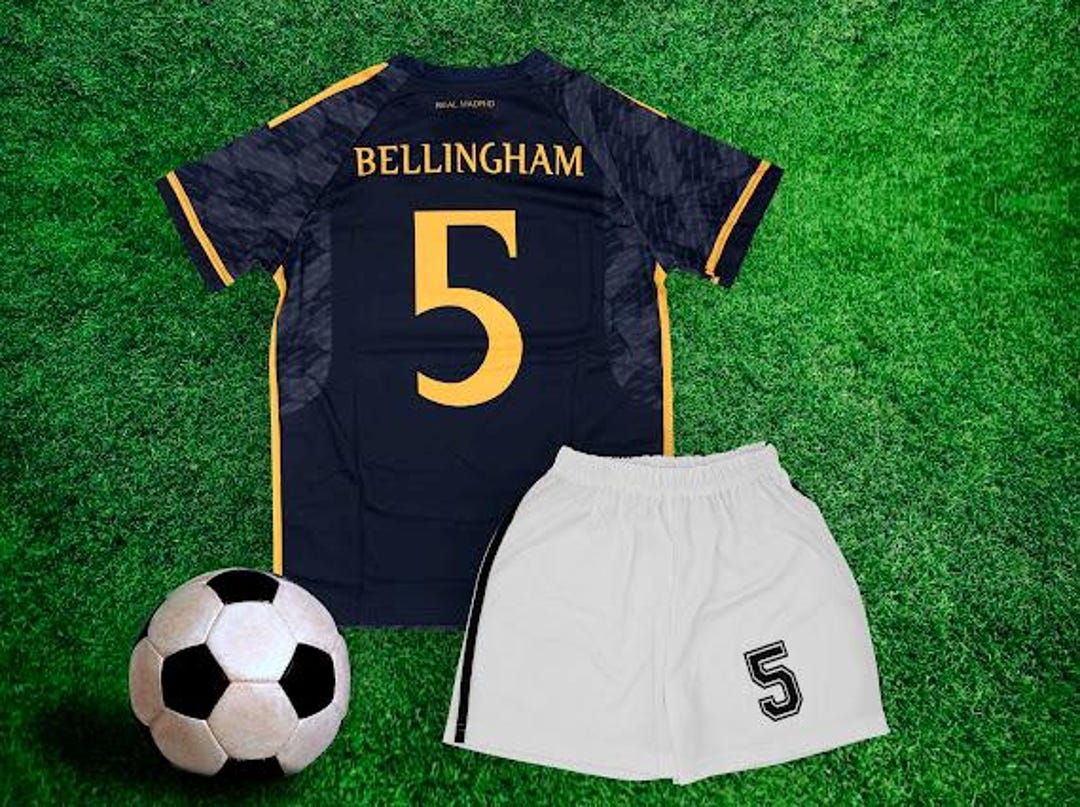 Football Classic Youth Soccer Bellingham 5 Jersey, Madrid Jude Kids ...
