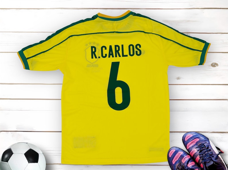 The Best Defence Player Carlos Number 6 Football Jersey - Etsy