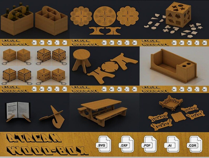 Ultimate Laser Cut Design Mega Bundle: 720 Premium Templates for ...