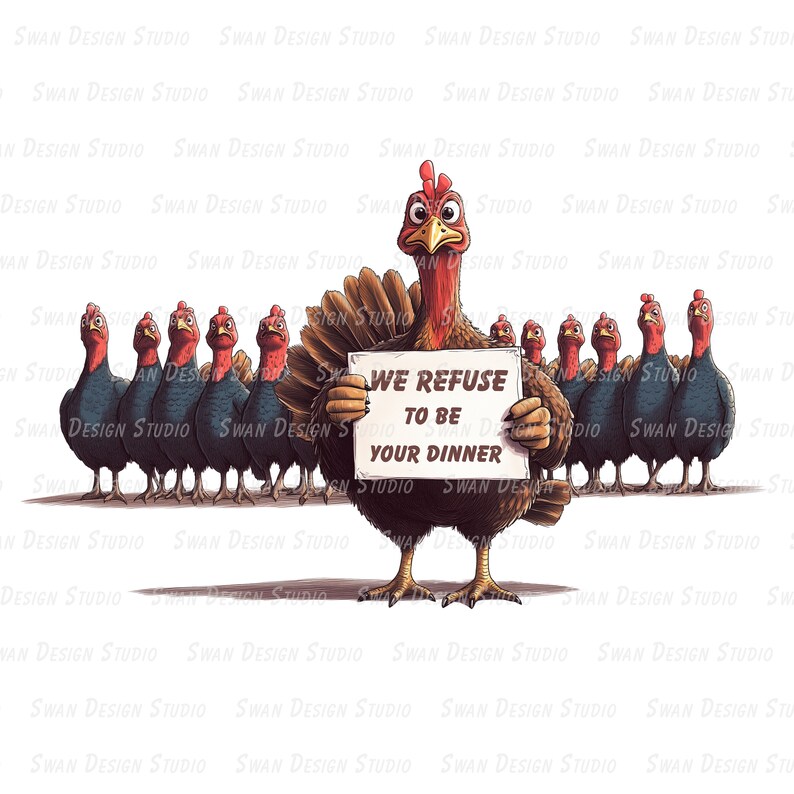 Thanksgiving Turkey Png, Personality Turkey Svg, Trendy Turkey Png Svg ...