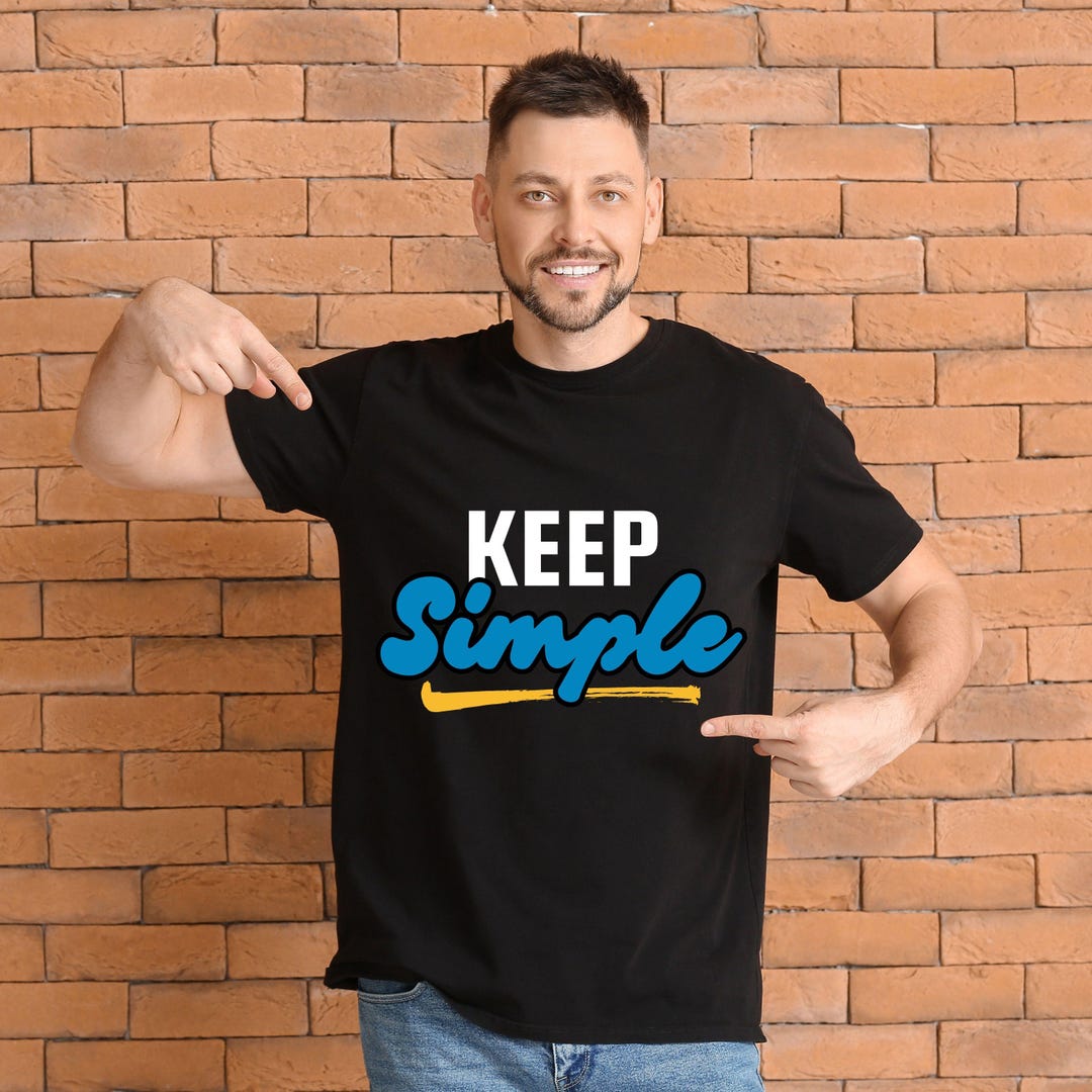 Motivational “keep Simple” PNG – Mental Health & Self-love Quote ...