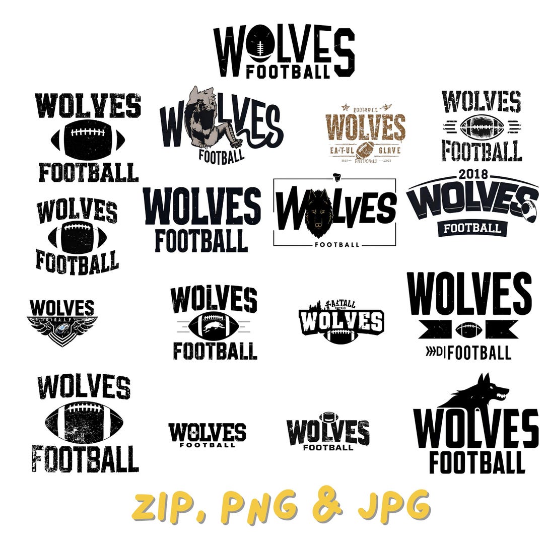 Wolf Silhouette PNG Bundle: Wolves Cricut Cut Files, T-shirt Design - Etsy