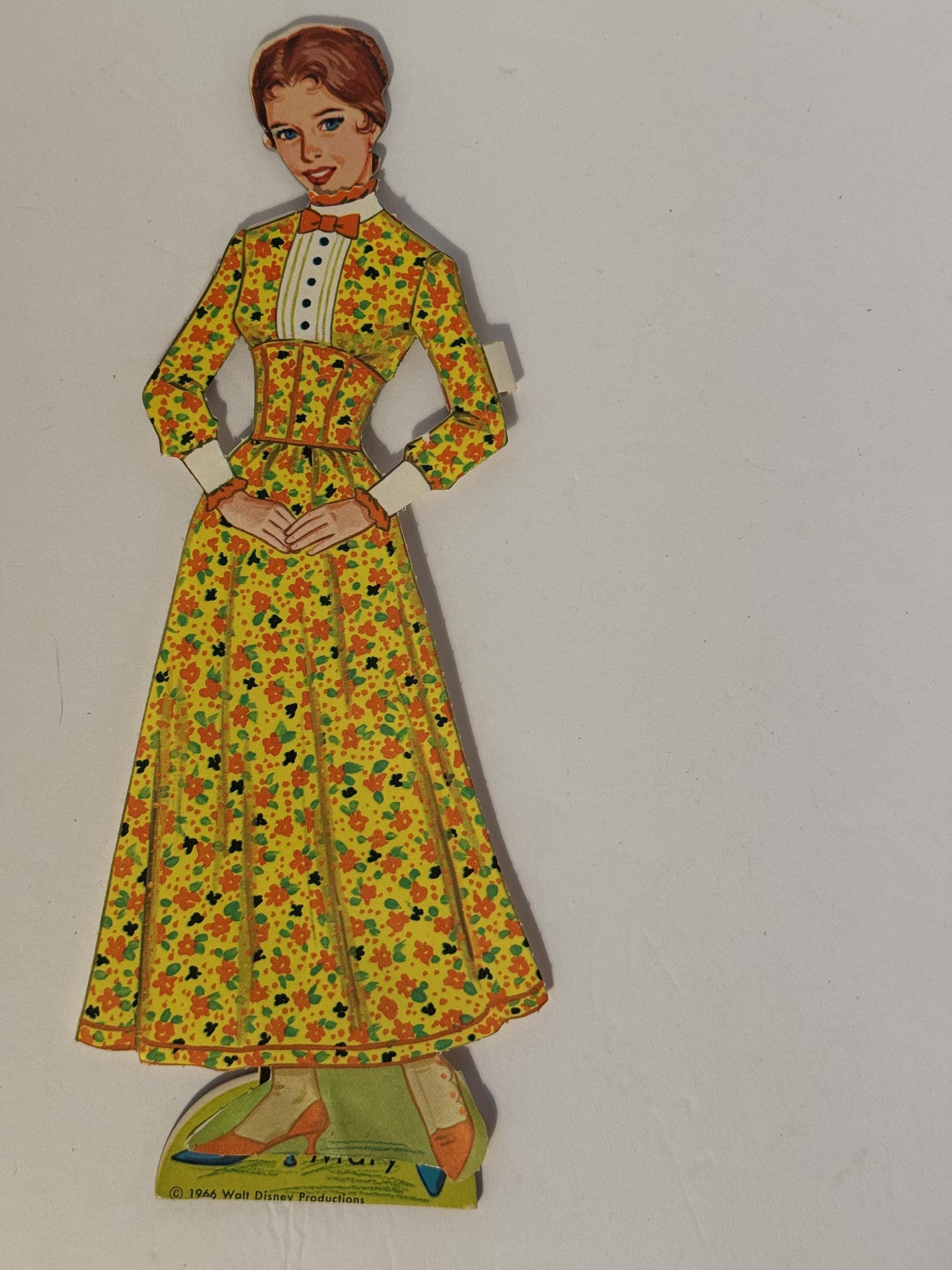 Midcentury Vintage Paper Doll Set | Disney | Snow White and Charming ...