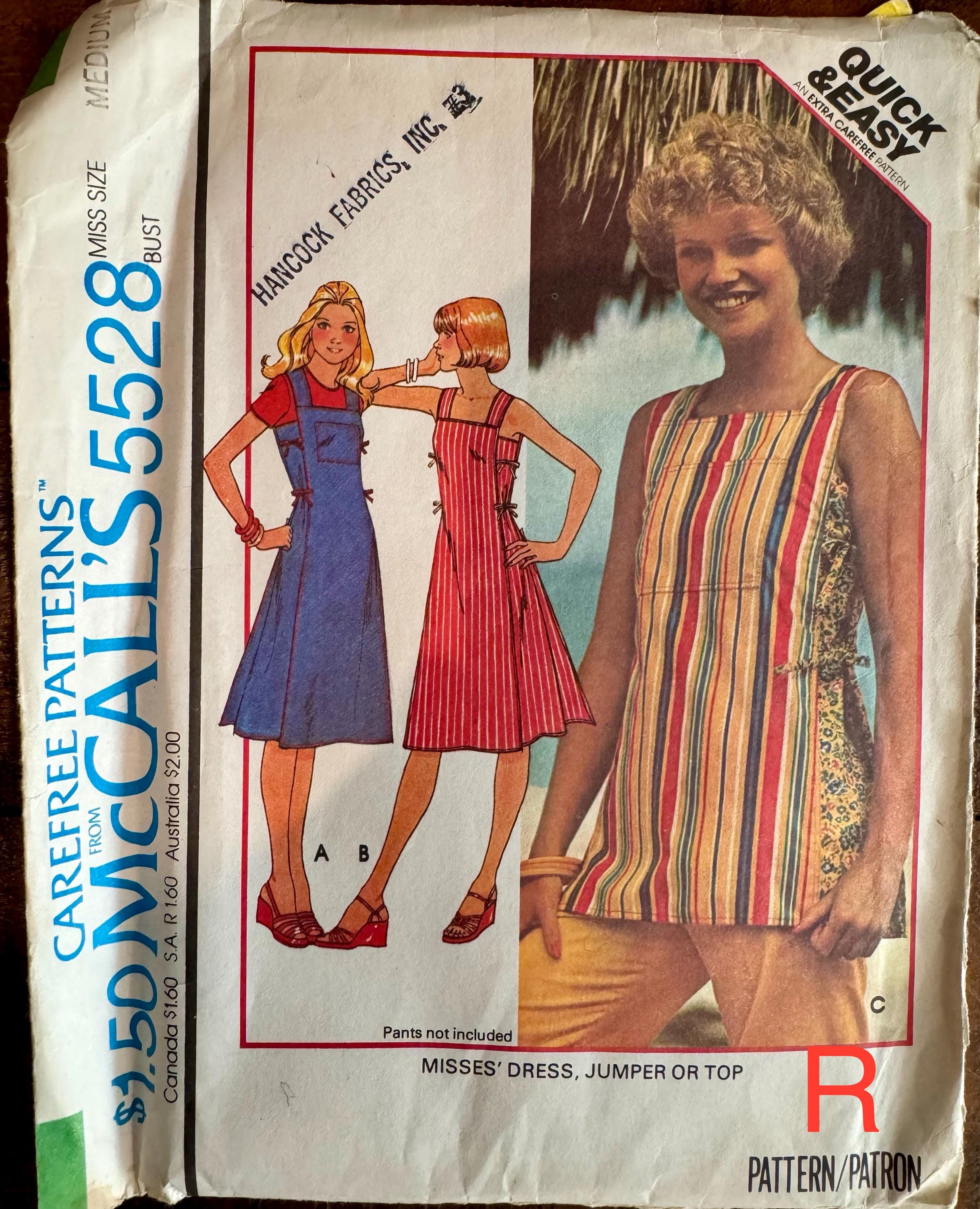 Vintage Mccall's Sewing Patterns 1930s-1980s | Simplicity, Mccall's ...