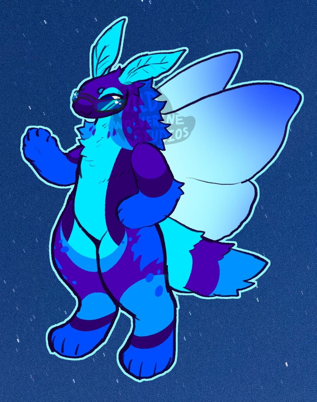 DIGITAL Anthro Moth Furry Adopt Character Adoptable - Etsy