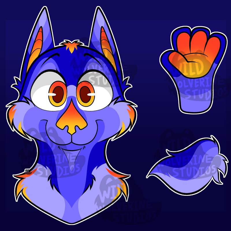 Bat Fursona - Etsy