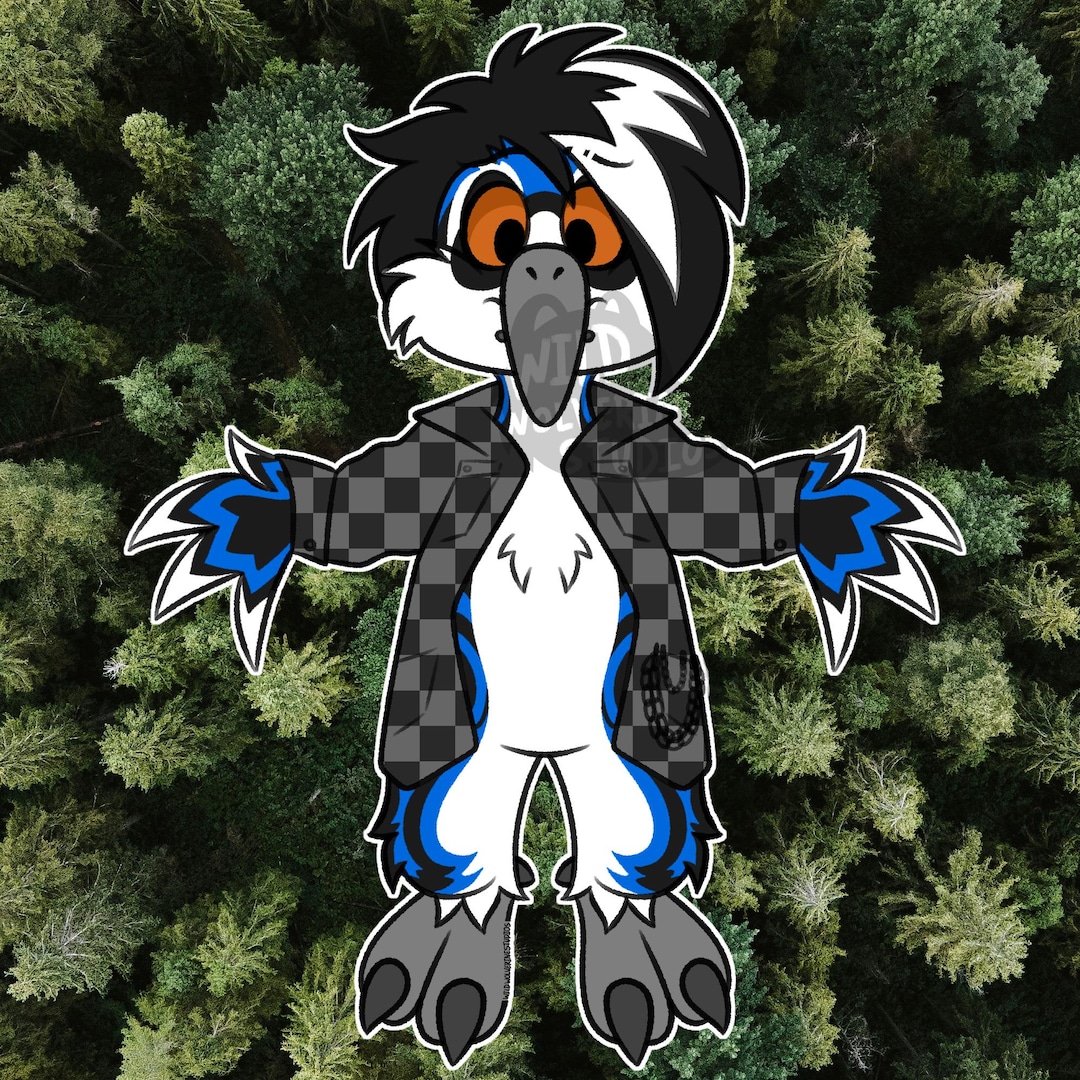 DIGITAL Blue Jay Furry Adopt Character Adoptable - Etsy