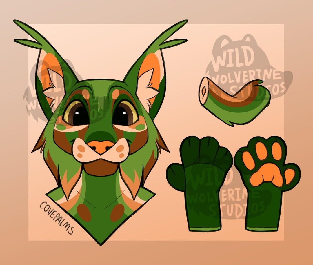 DIGITAL Lynx Furry Adopt Character Adoptable - Etsy
