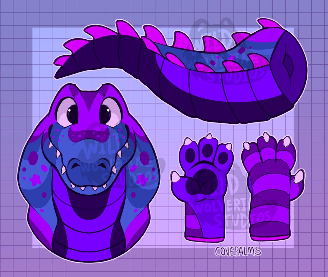DIGITAL Alligator Furry Adopt Character Adoptable - Etsy
