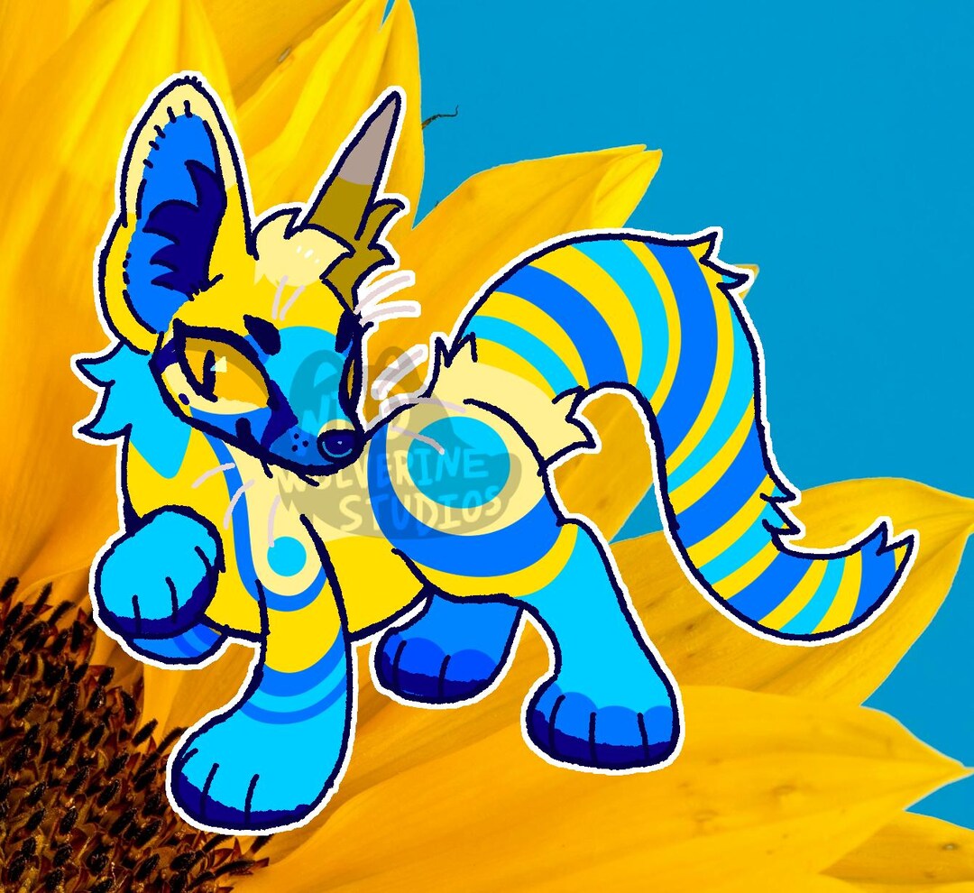 DIGITAL Genet Furry Adopt Character Adoptable - Etsy