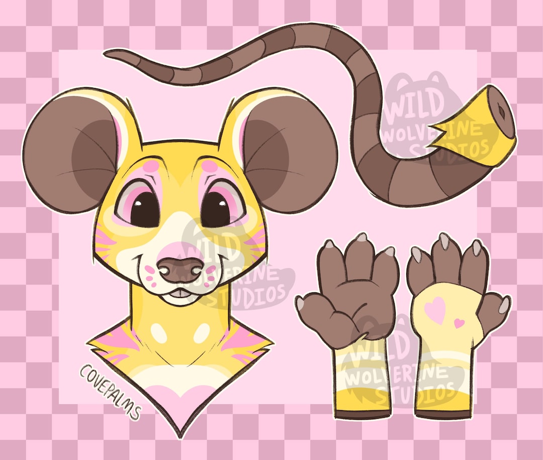DIGITAL Mouse Furry Adopt Character Adoptable - Etsy