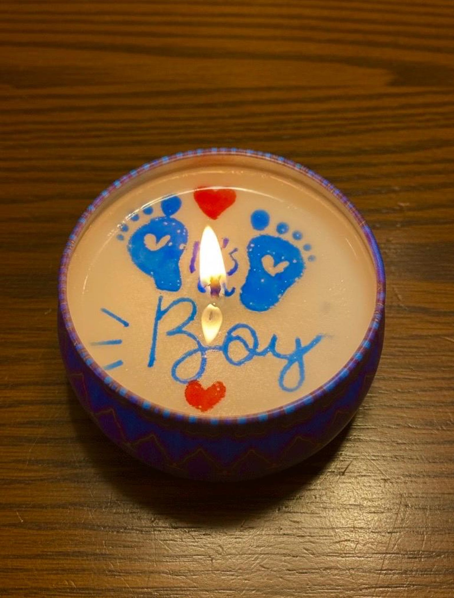 Surprise Message Candle| Custom Candle| Personalized Secret Message ...