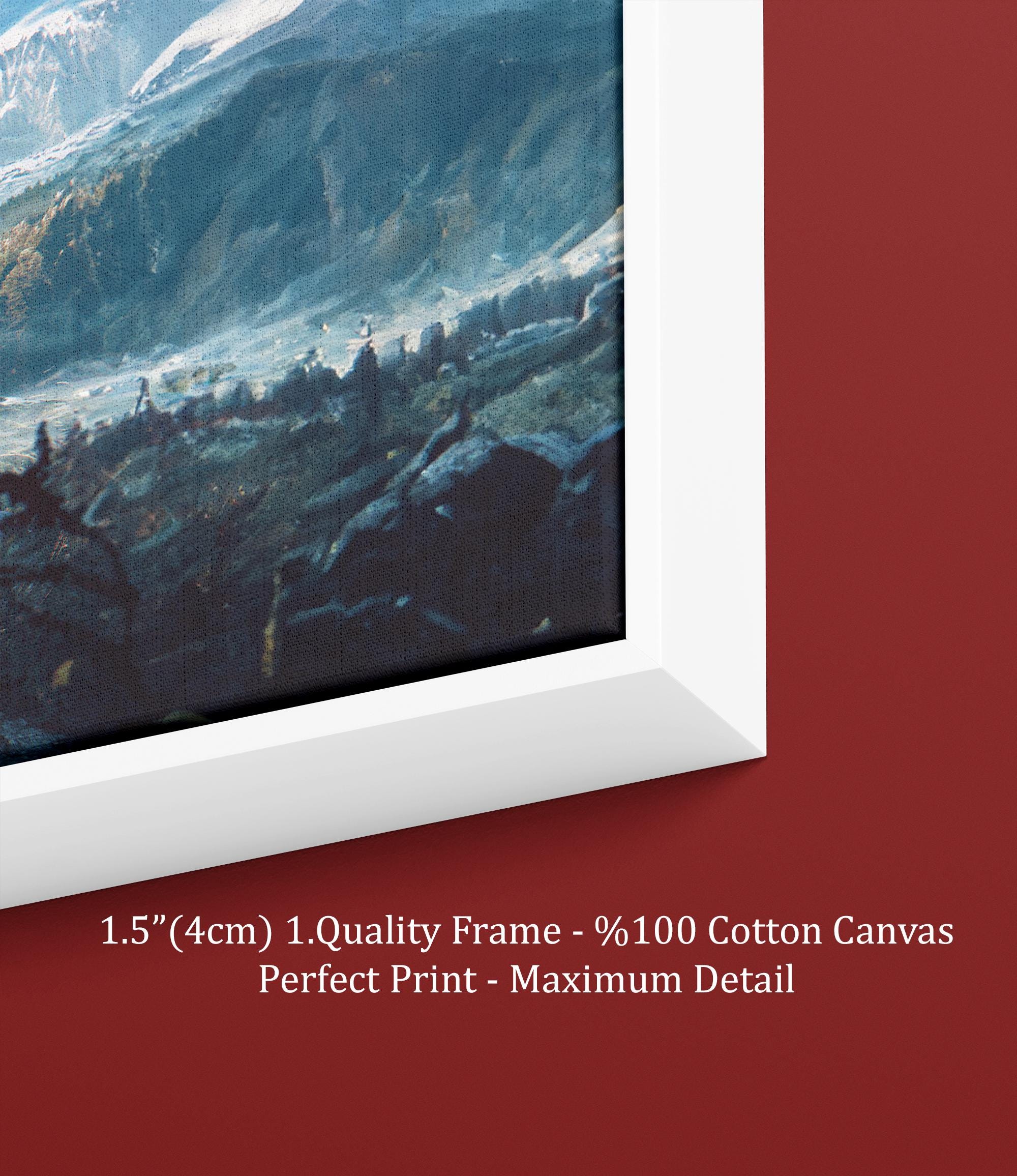 The Witcher 3 Canvas Print, Witcher 3 Canvas Geralt of Rivia Wall Decor ...
