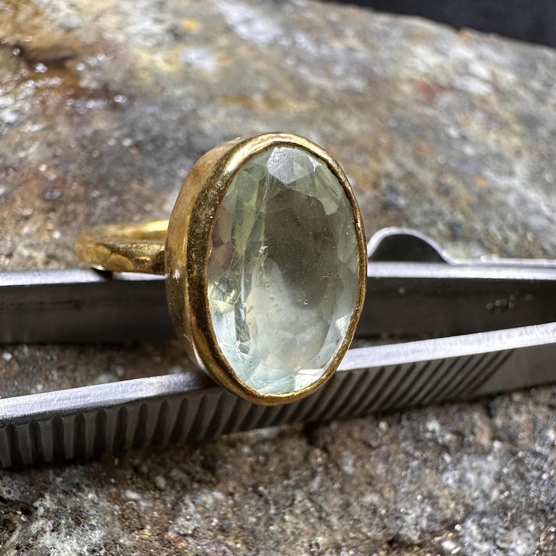 Green Amethyst Rings Man - Etsy